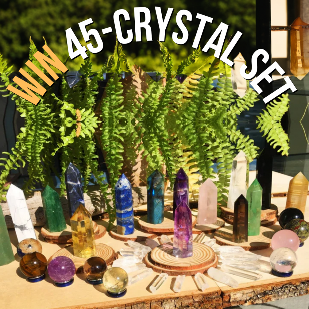 CRYSTAL GIVEAWAY to WIN 45-Piece Crystal Set